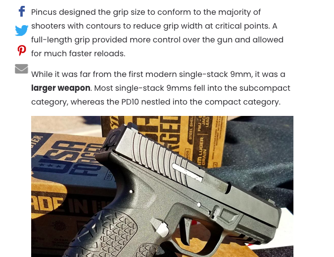 PD10 in PEW PEW TACTICAL, June 2022 - Avidity Arms PD10 in Pew Pew Tactical