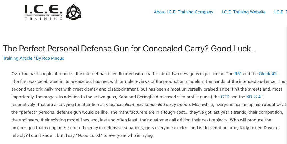 May 2014, The first glimpse of the PD10 Pistol - Avidity Arms