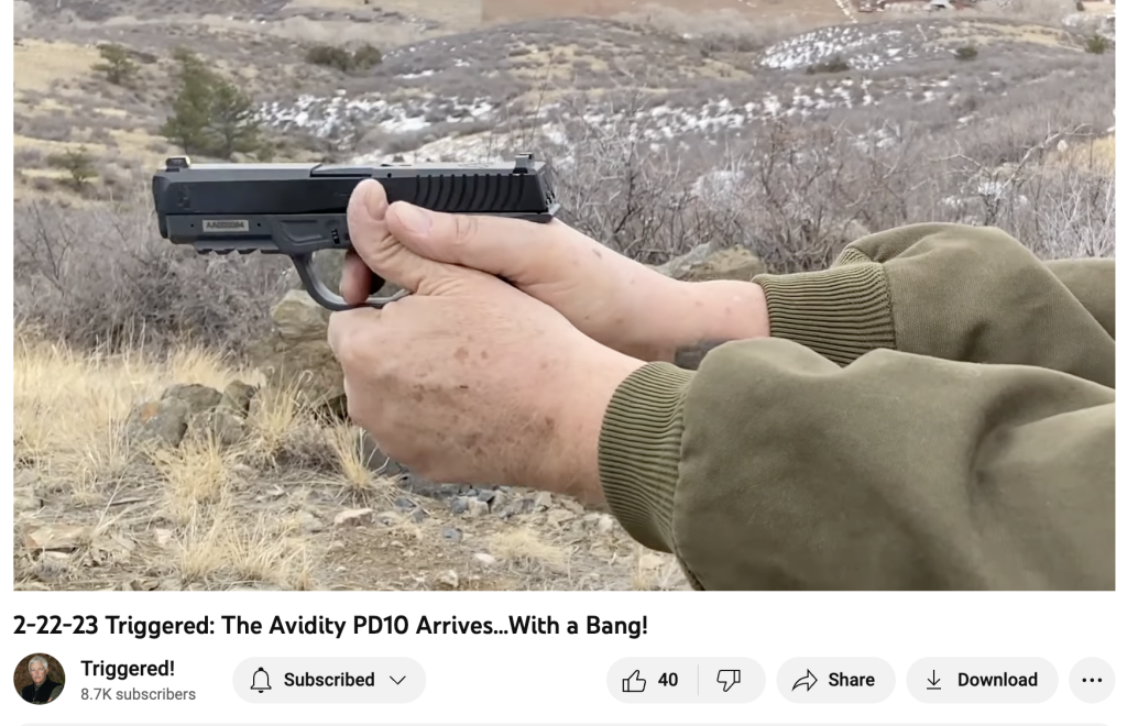 PD10 Review on Triggered! - Avidity Arms