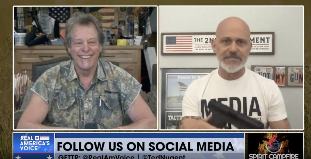 Ted Nugent looks at the PD10 - Avidity Arms