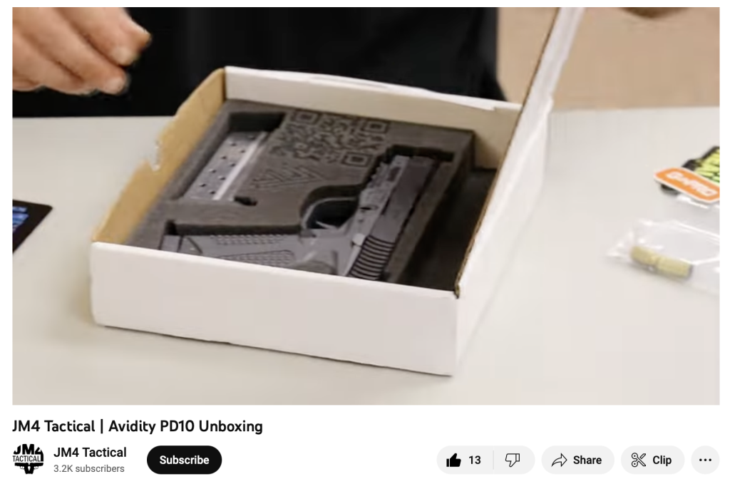 PD10 Unboxing by JM4 Tactical - Avidity Arms