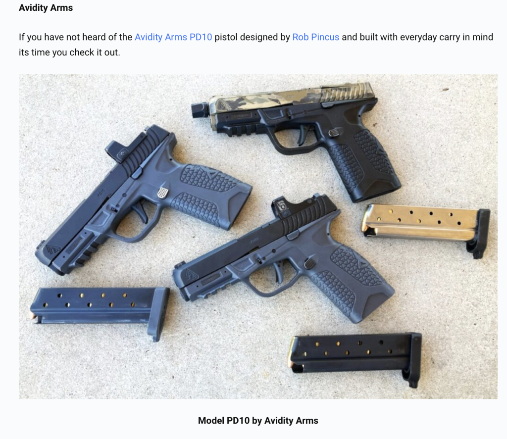 Avidity Arms at the 2023 Ballistic Summit - Avidity Arms
